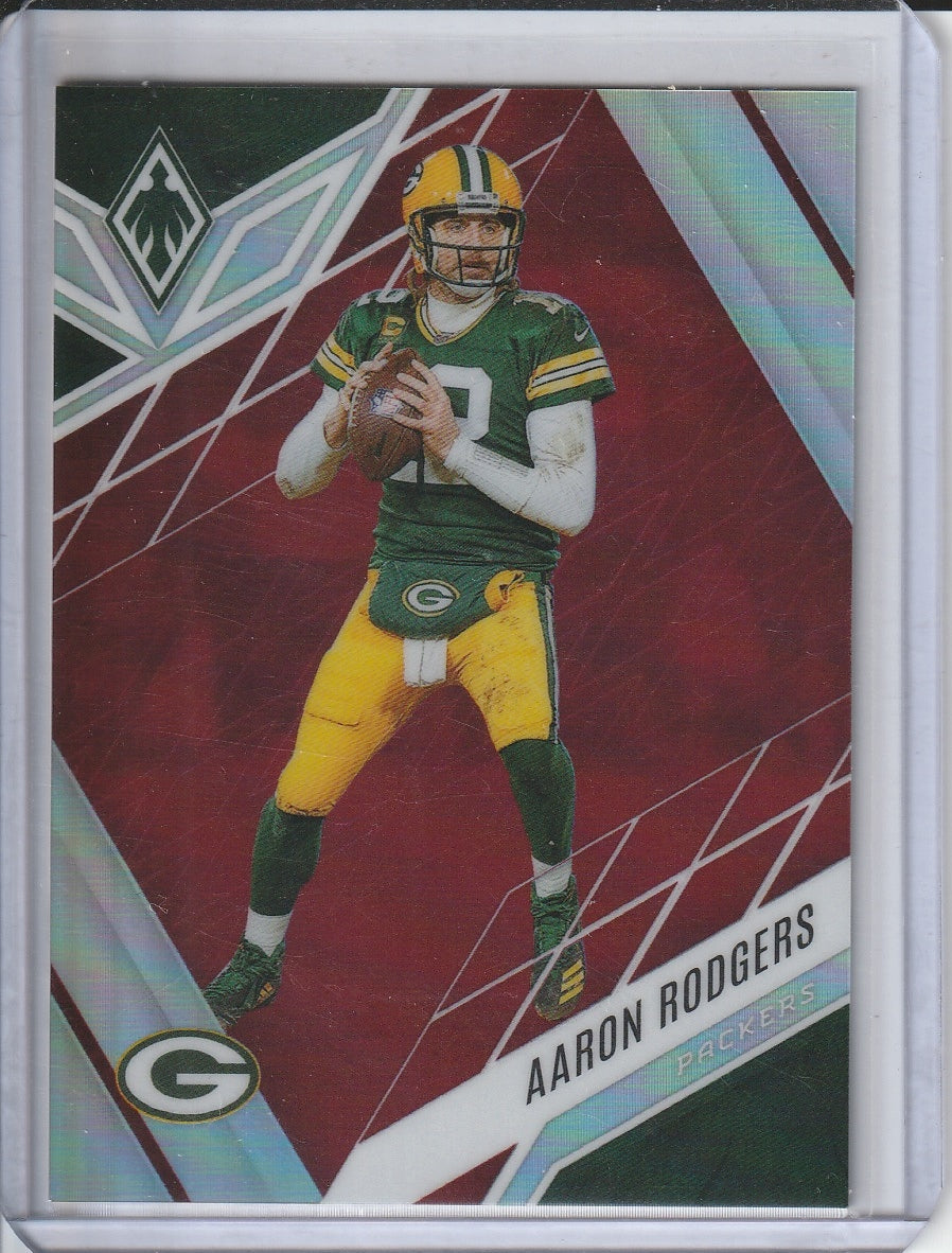 2022 Panini Phoenix Football - Aaron Rodgers 'Red Holo' /250 – Hobby ...